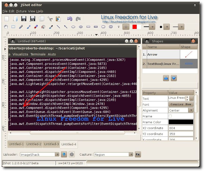 JShot - Rilasciata la nuova versione 1.4 per Linux e Windows - Linux ...